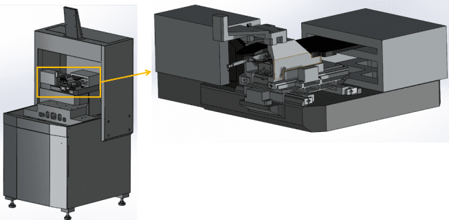 ASM Digital Twin of Industrial Wire Bonder Machine - Digital Twin