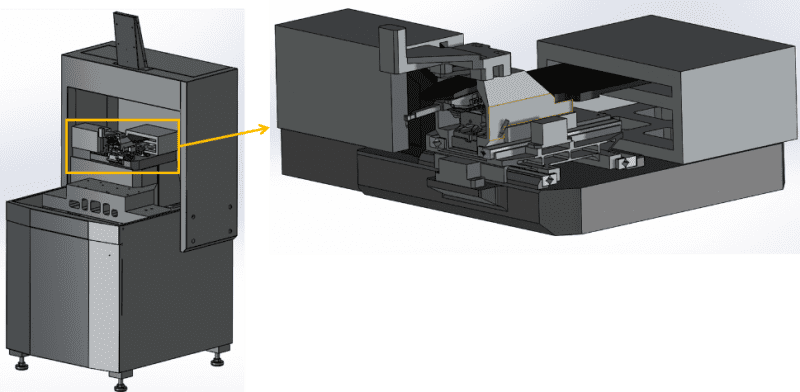 ASM Digital Twin of Industrial Wire Bonder Machine - Digital Twin